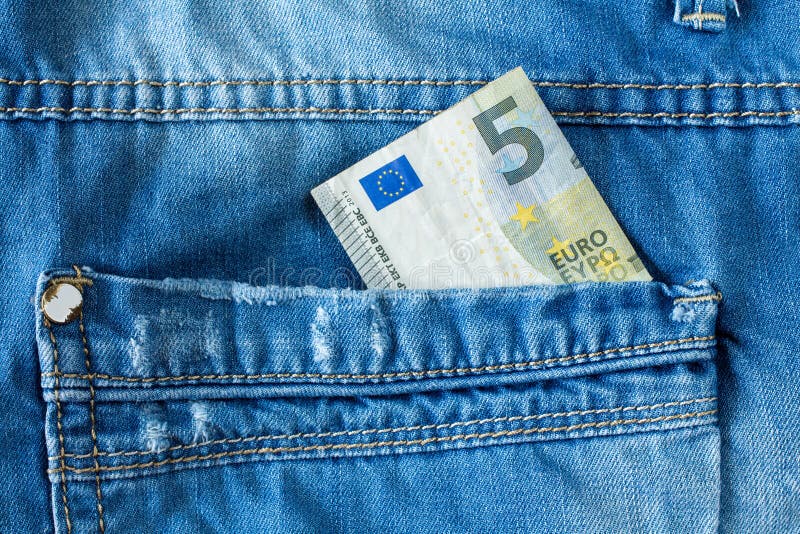 Euro Jeans stock image. Image of cash, financial, jeans - 35480017