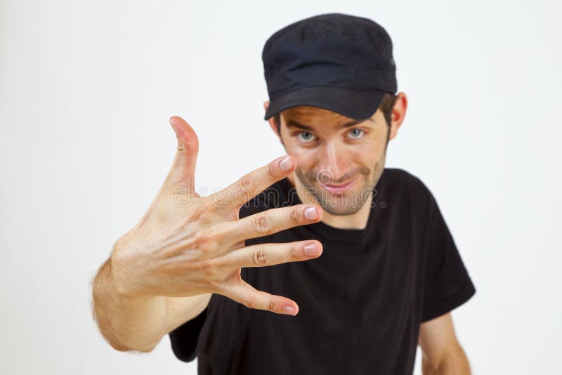 4,057 Man Five Fingers Stock Photos - Free & Royalty-Free Stock Photos ...