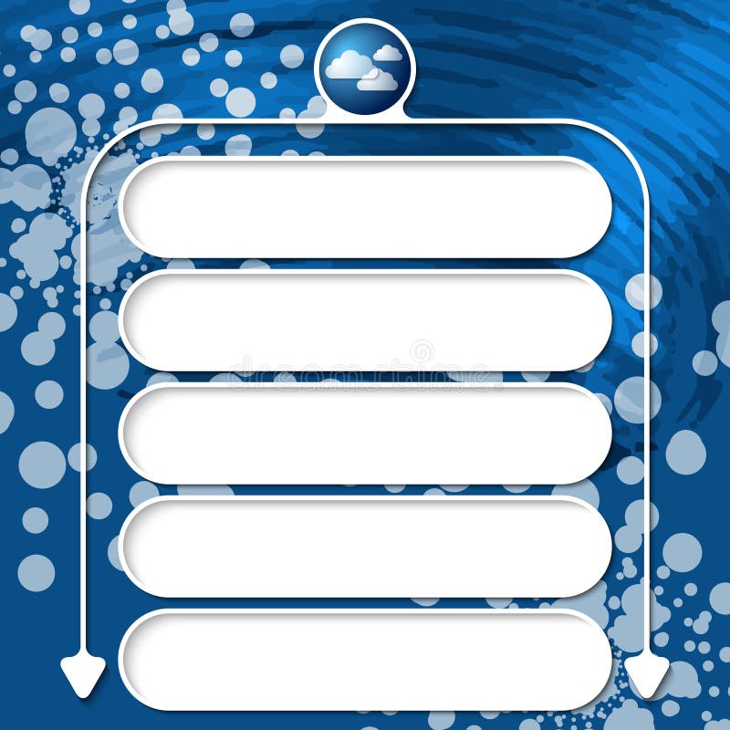 Five frames stock vector. Illustration of arrow, corner - 61039529