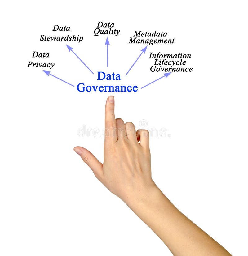 Functions of Data Governance Stock Illustration - Illustration of 2745 ...