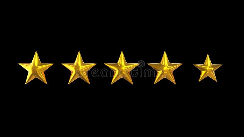 Five Golden Stars Rating Animation 4k, Alpha Channel Stock Video ... Five Golden Stars Rating Animation 4k, Alpha Channel Stock Video ...
