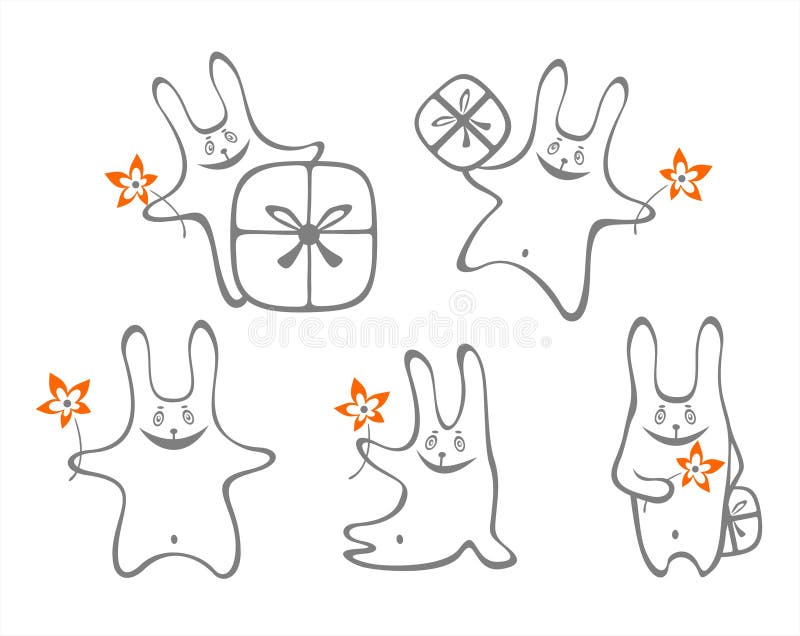 Rabbits Stock Illustrations – 23,538 Rabbits Stock Illustrations ...