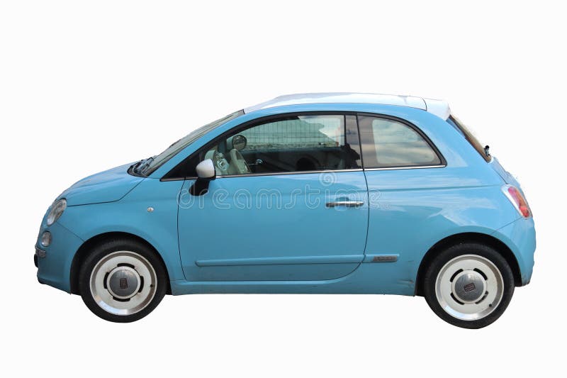 Five Hundred Cars of Light Blue Color- Stock Image - Image of antique ...