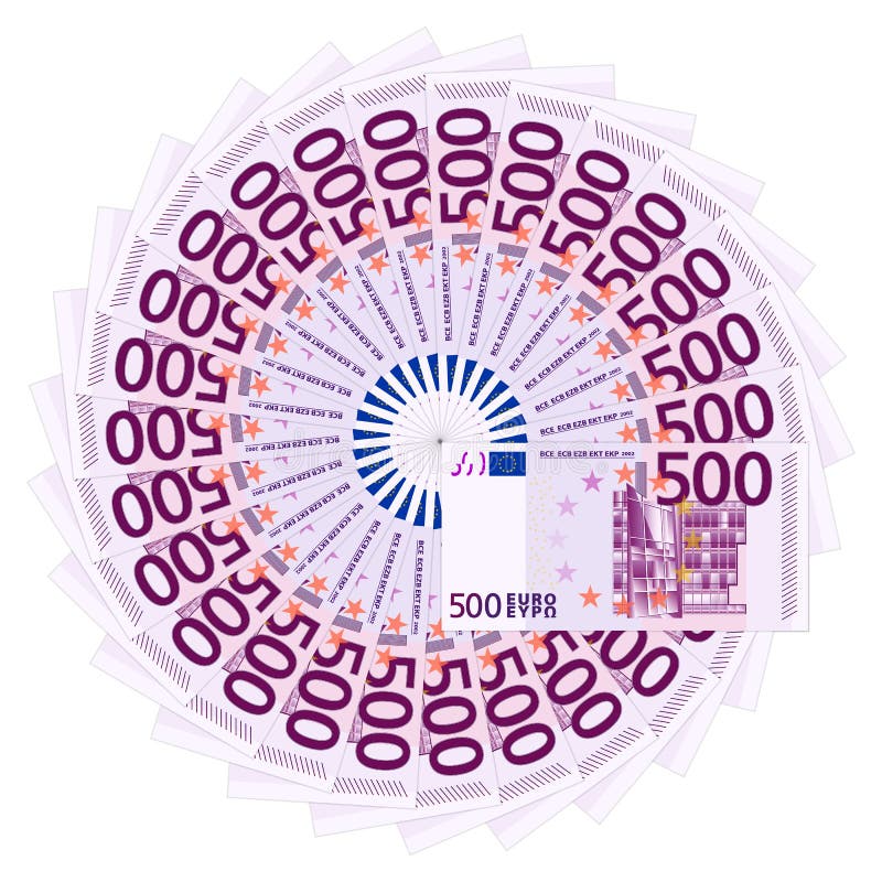 500 Euro Note Vector Stock Illustrations – 52 500 Euro Note Vector ...