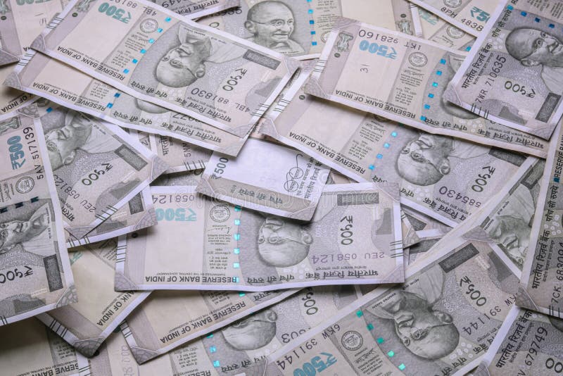 Five hundred rupees stock photo. Image of savings, mahatma - 204327934