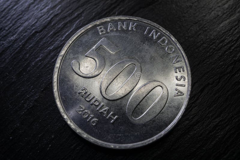 Five Hundred Rupiah Coins. Macro Photography Stock Image - Image of ...