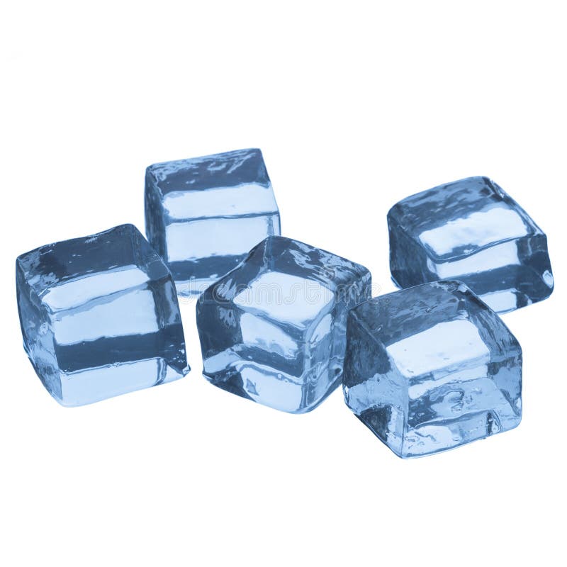 Five Ice Cubes Picture. Image: 28353692