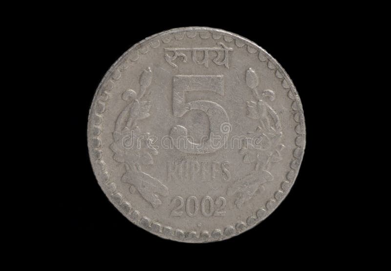 Indian 5 Rupees Coins