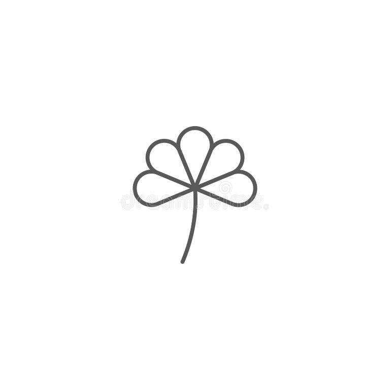 Five Leaf Clover Stock Illustrations – 232 Five Leaf Clover Stock ...