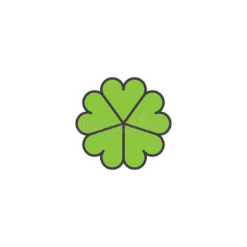 Five Leaf Clover Stock Illustrations – 232 Five Leaf Clover Stock ...