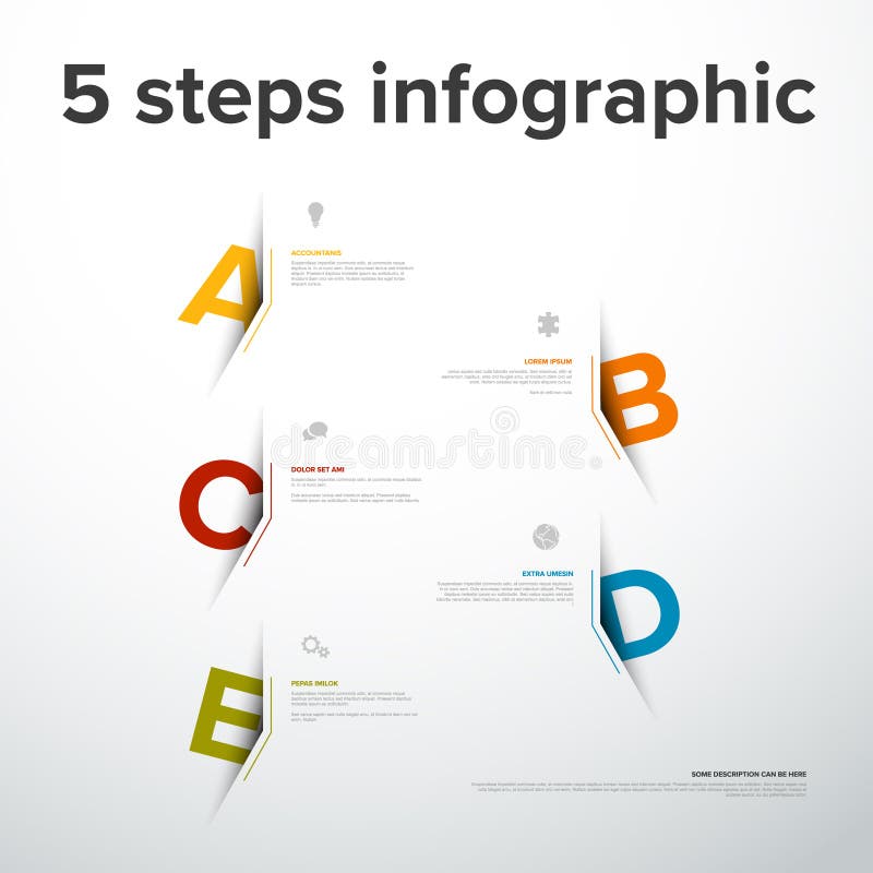 Five Letter a Abstract Logo Unique Blue Color Stock Vector ...