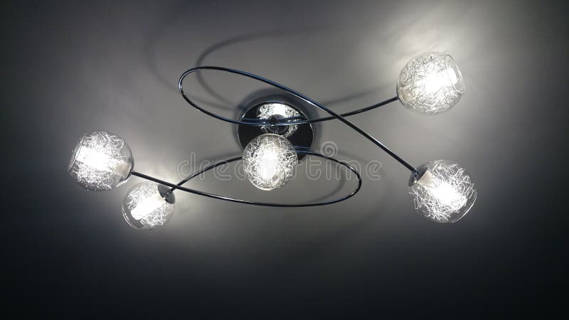 Five Lights stock image. Image of glass, electronic, elements - 40341