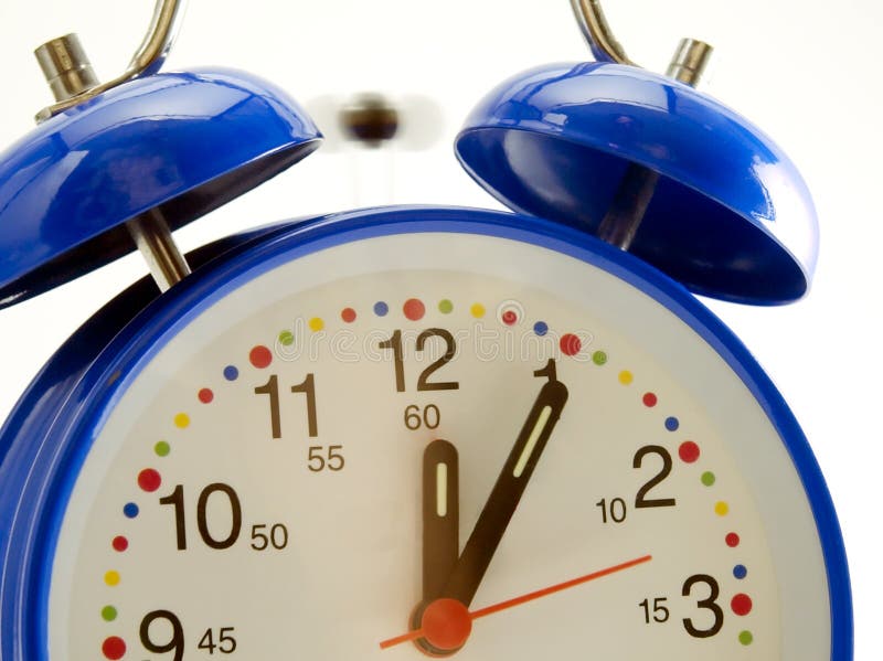 Five minutes after noon stock photo. Image of watch, minutes - 6920680