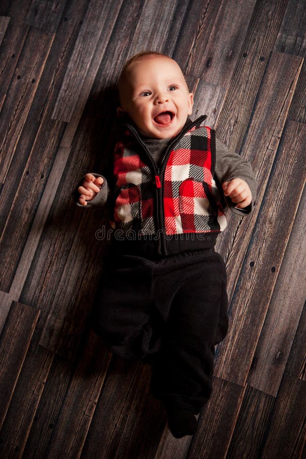 Five Month Old Boy stock photo. Image of happy, hazel - 58193090