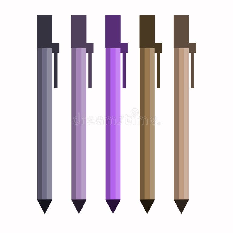 Five Pens Stock Illustrations – 207 Five Pens Stock Illustrations ...