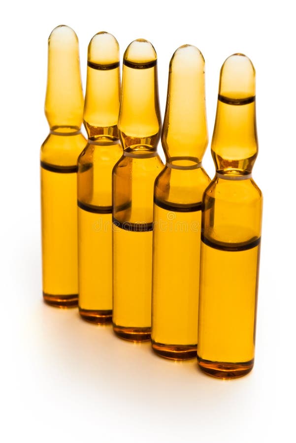 Brown phials isolated stock photo. Image of pharmaceutics - 8156912