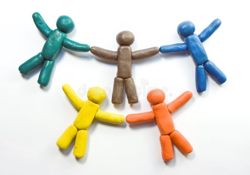 Everybody is different 2 stock image. Image of community - 3692965