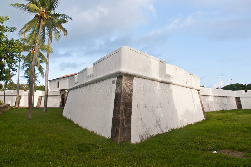 The Five Pointed Fort in Recife Brazil Stock Image - Image of latin ...