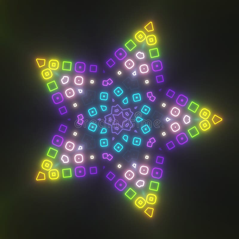 Neon Star stock image. Image of roanoke, modern, neon - 10253293