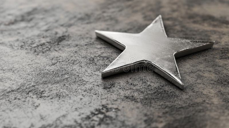A Five-pointed Star Drawing Featuring Shading, Displayed on a White ...