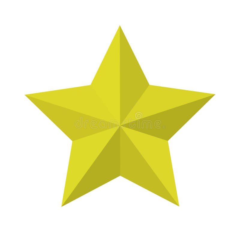 Five pointed star icon stock vector. Illustration of christmas - 284147586