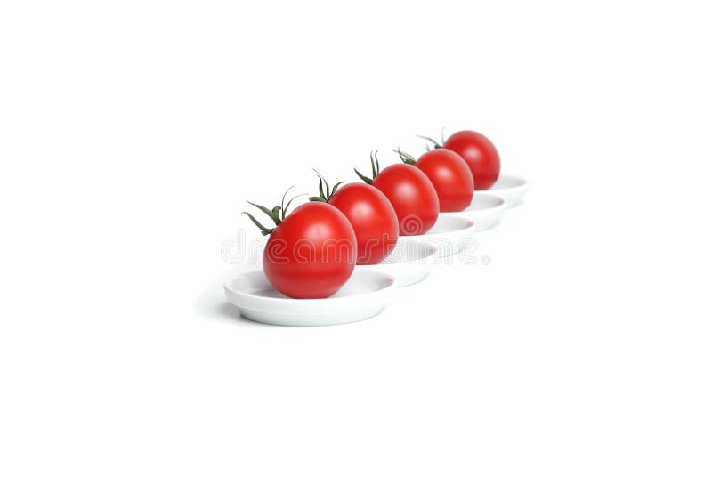 Five red organic tomato stock image. Image of food, tomato - 12592573