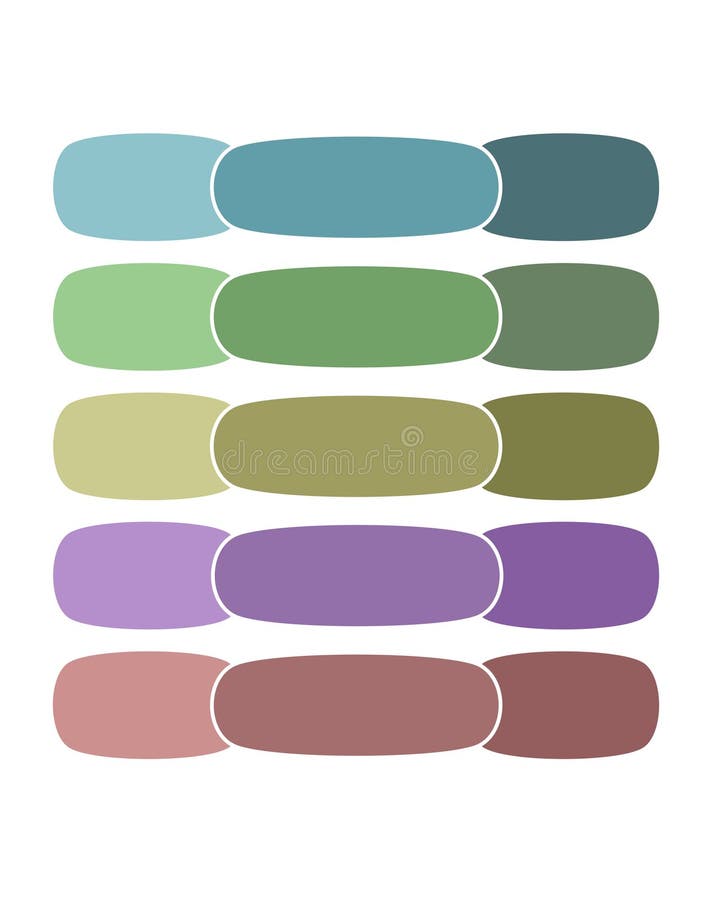 Horizontal Rounded Multicolored Banners Stock Illustrations – 6 ...