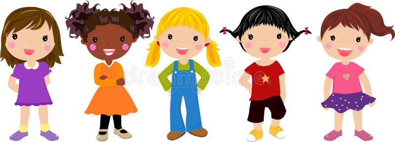 Five Singing Girls Stock Illustrations – 10 Five Singing Girls Stock ...