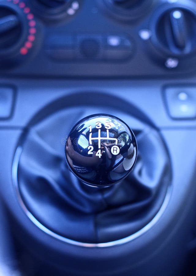 Five speed gear stick stock image. Image of gear, fast - 96148397