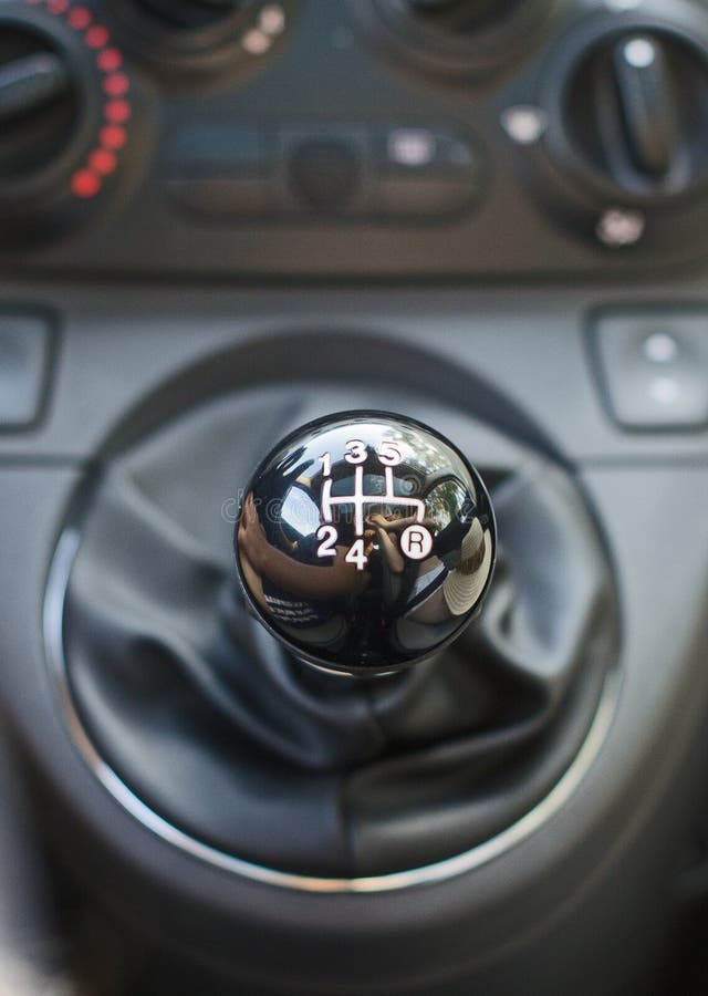 Five speed gear stick. stock image. Image of ball, fast - 37245443