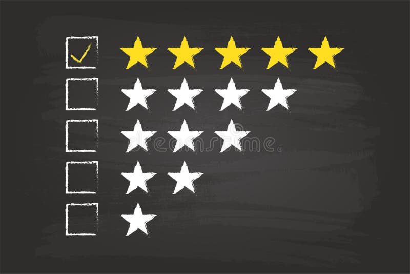 Businessman Hand Giving Five Star Rating, Feedback Concept Stock Vector ...
