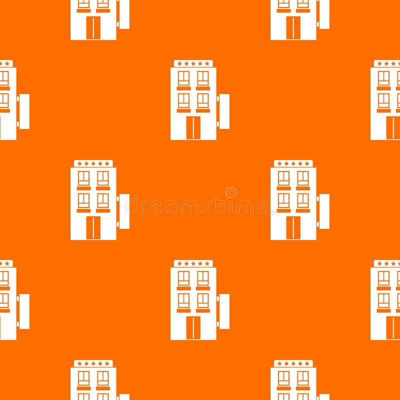Five Star Hotel Pattern Seamless Stock Vector - Illustration of home ...