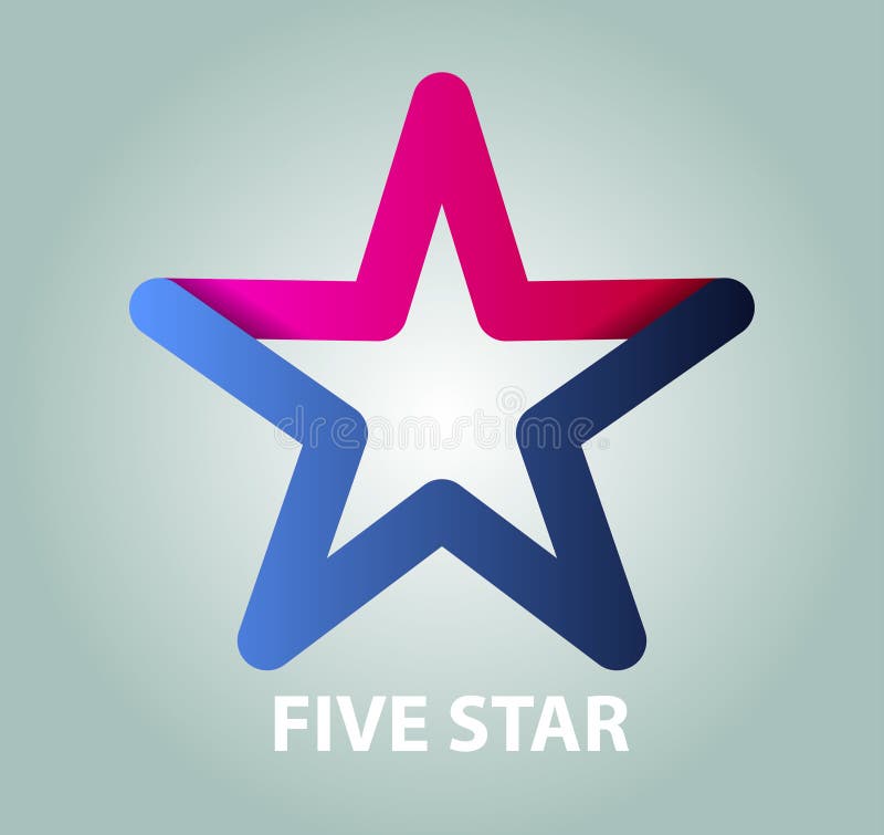 Five Star vector stock vector. Illustration of template - 100916475