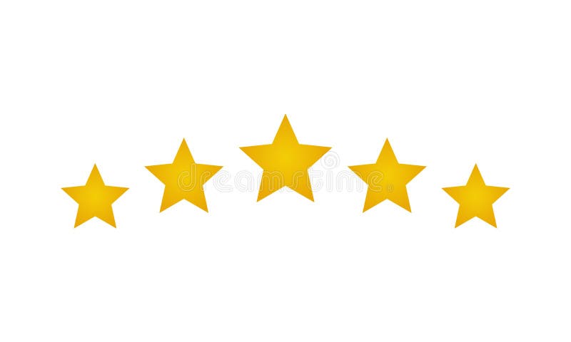 Five Stars Customer Product Rating Vector. 5 Star Rating Review. Stock ... Five Stars Customer Product Rating Vector. 5 Star Rating Review. Stock ...