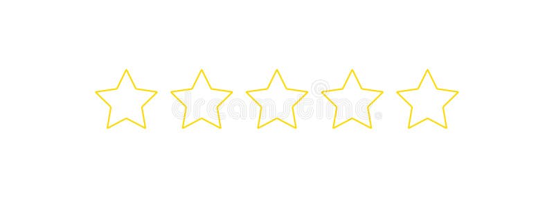 Five Stars Quality Rating Icon Stock Vector - Illustration of abstract ...