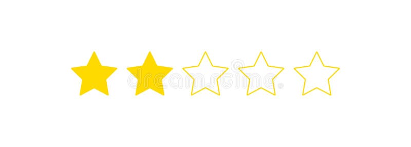 Five Stars Quality Rating Icon Stock Vector - Illustration of yellow ...