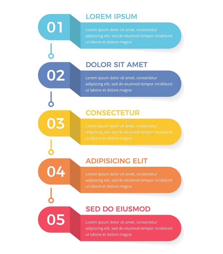 Vertical Numbered List Stock Illustrations – 92 Vertical Numbered List ...