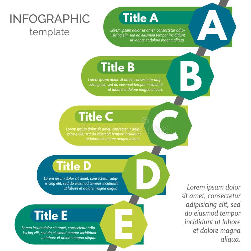 Five Steps Infographic Design Elements. Stock Vector - Illustration of ... Five Steps Infographic Design Elements. Stock Vector - Illustration of ...