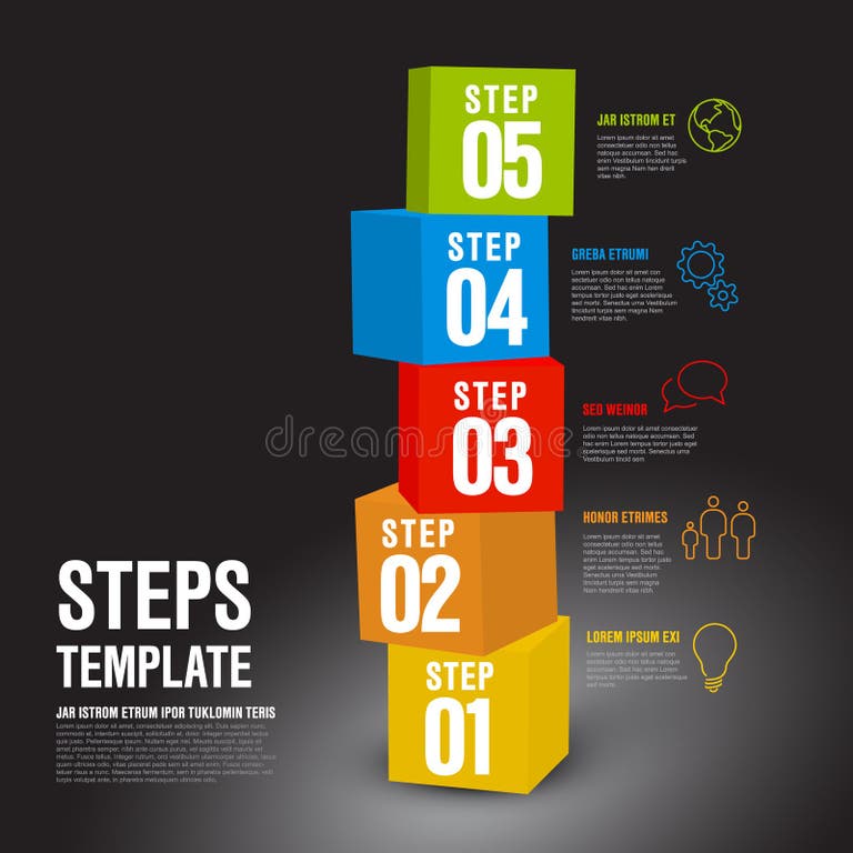 Infographic Five Vertical Stock Illustrations – 1,861 Infographic Five ...