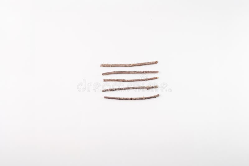 Five Sticks of Varying Lengths Arranged in Parallel, DIY, Part of ...