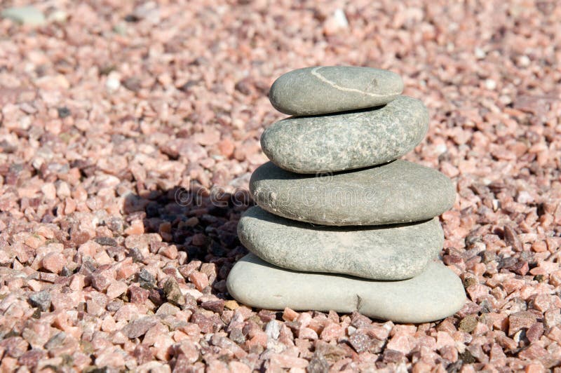 Five stones stock photo. Image of round, detail, shore - 21327100