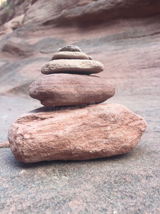 Five stones stacked stock image. Image of pyramid, stacked - 241597049