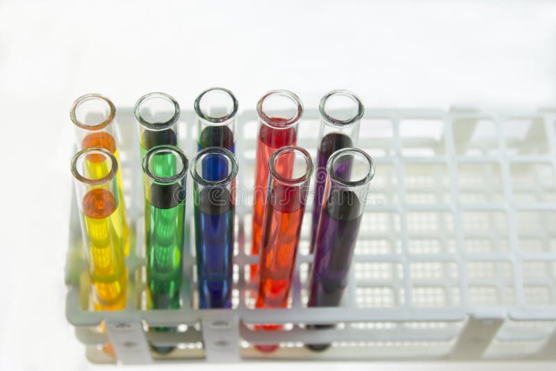 Five test tube pairs stock image. Image of science, equipment - 22832299