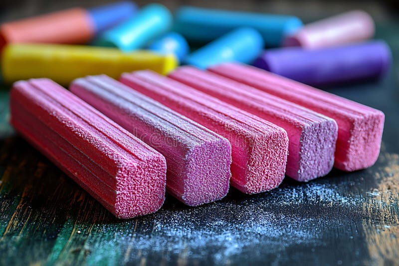 Assorted Colored Chalks Stock Illustrations – 15 Assorted Colored ...