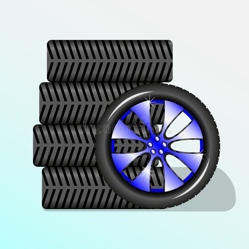 Five Spoke Wheel Stock Illustrations – 60 Five Spoke Wheel Stock ...