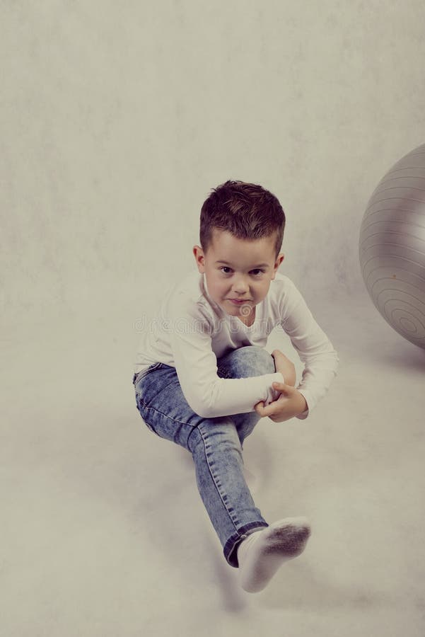 Boy preschooler engaged stock photo. Image of defense - 85565440