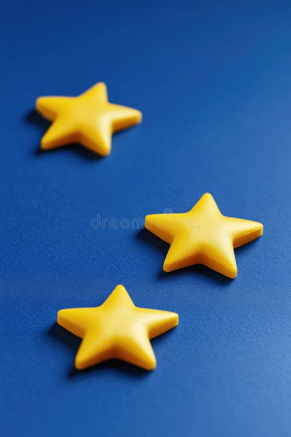 Five Yellow Stars Blue Surface Stock Photos - Free & Royalty-Free Stock ...
