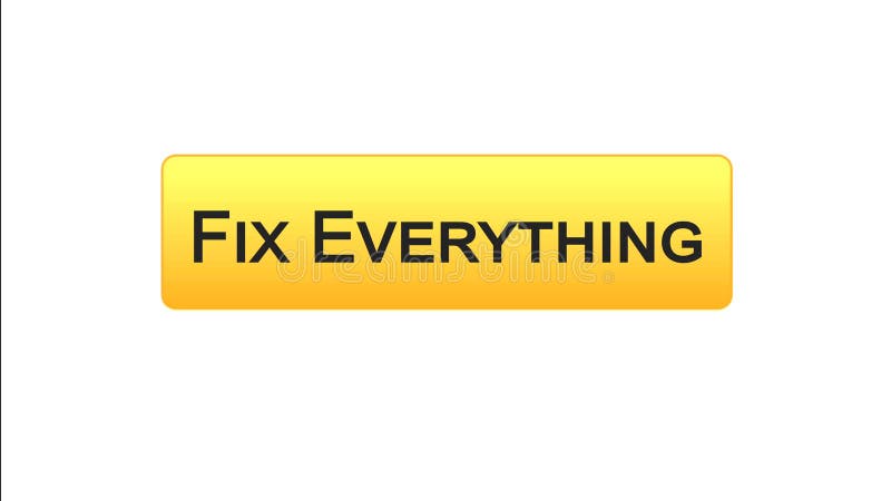 Fix Everything Web Interface Button Orange Color, Maintenance, Support ...