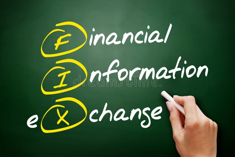FIX - Financial Information Exchange Acronym, Business Concept on ...