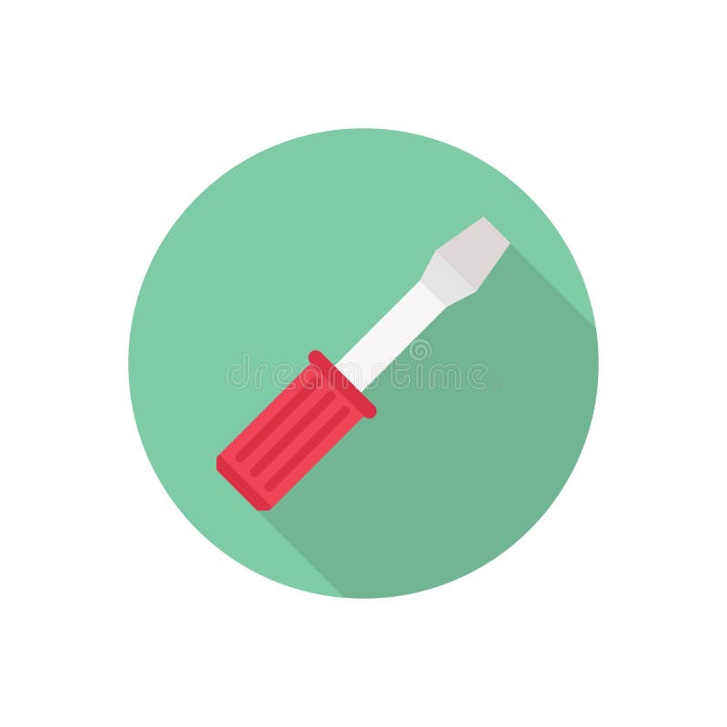 Fix vector flat color icon stock vector. Illustration of setting ...